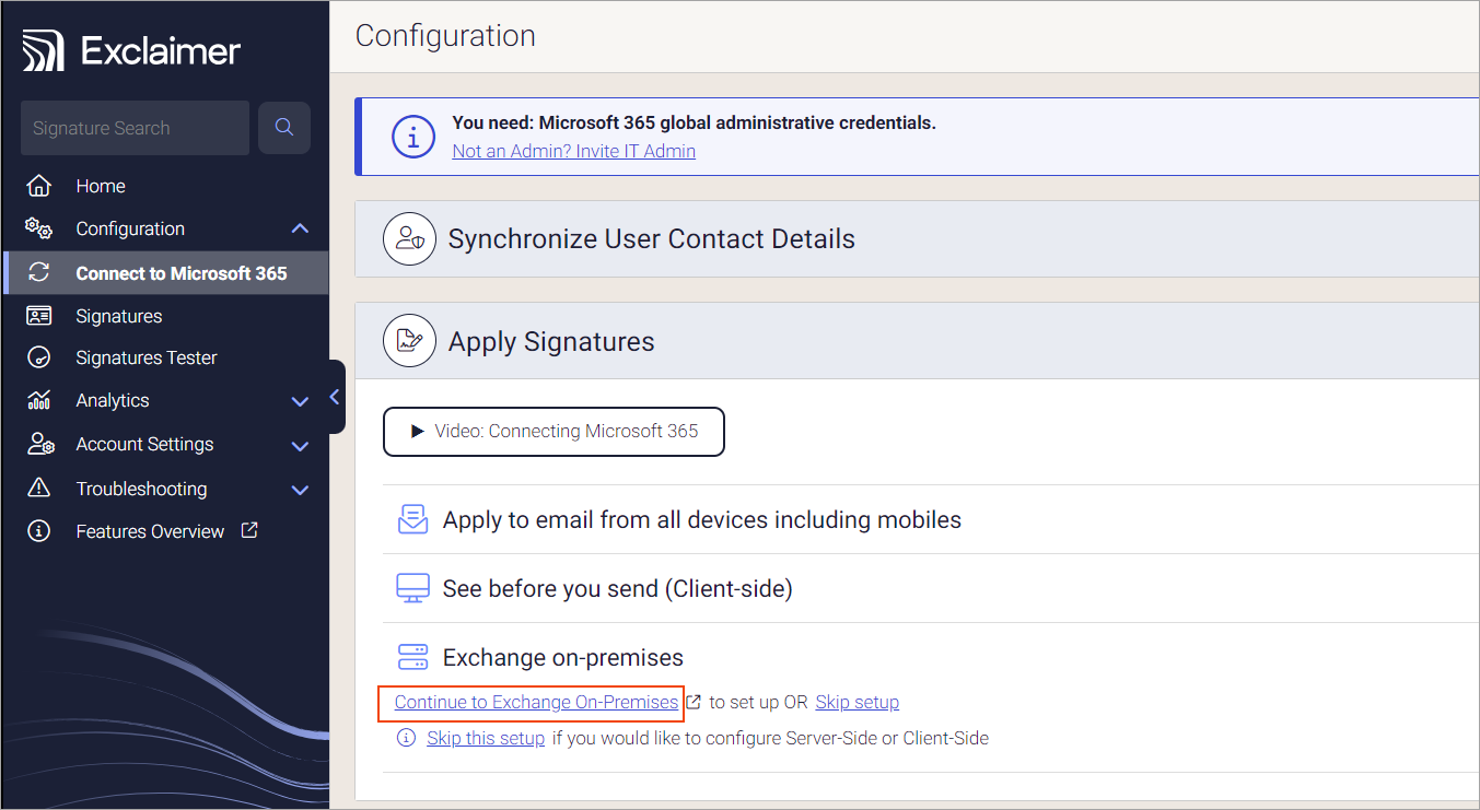 How to configure on-premises Exchange and Exclaimer – Exclaimer ... How to configure on-premises Exchange and Exclaimer – Exclaimer ...
